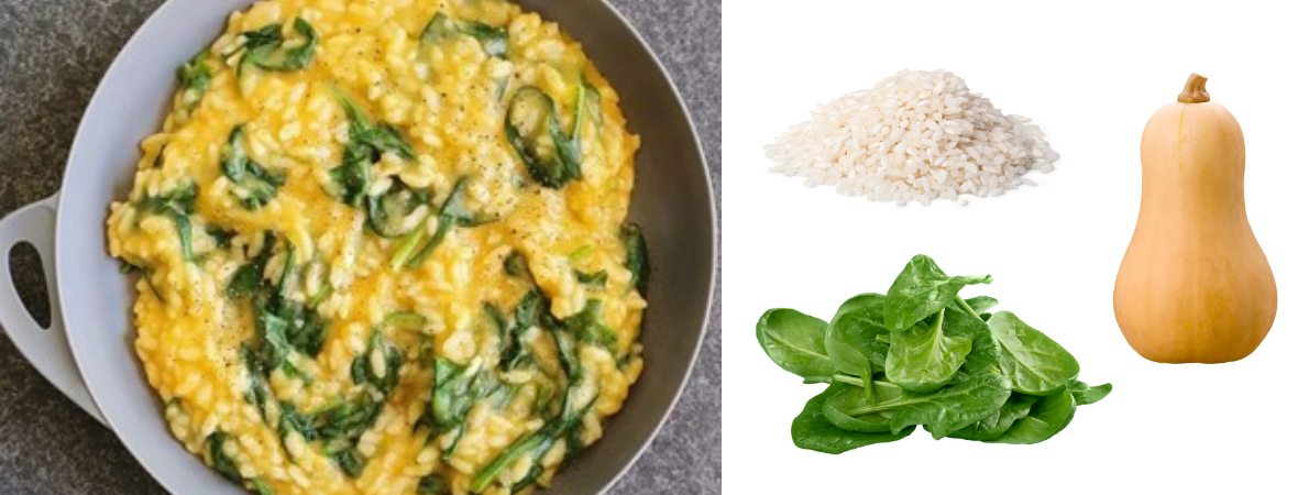 Pumpkin and Spinach Risotto - Active Health